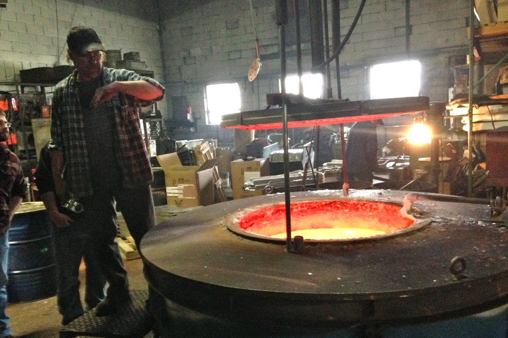 MDES students visit Modern Metals Foundry Inc. for putter casting ...