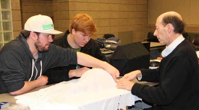 Construction Management students create fabric tension structure models ...