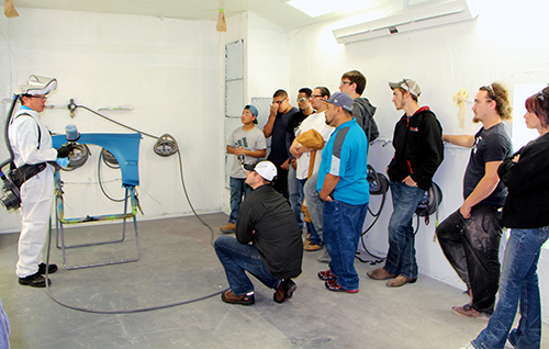 Dunwoody Hosts Waterborne Spray Paint Training and Demonstration ...