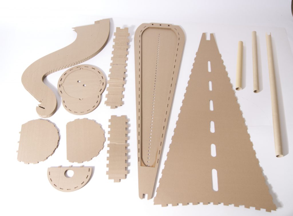 Pre-Media Technology student wins First Place in cardboard as art ...