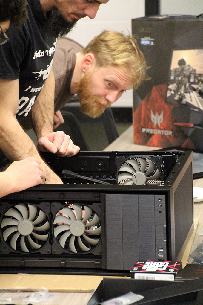 Computer Technology students build gaming desktop for Make-A-Wish ...